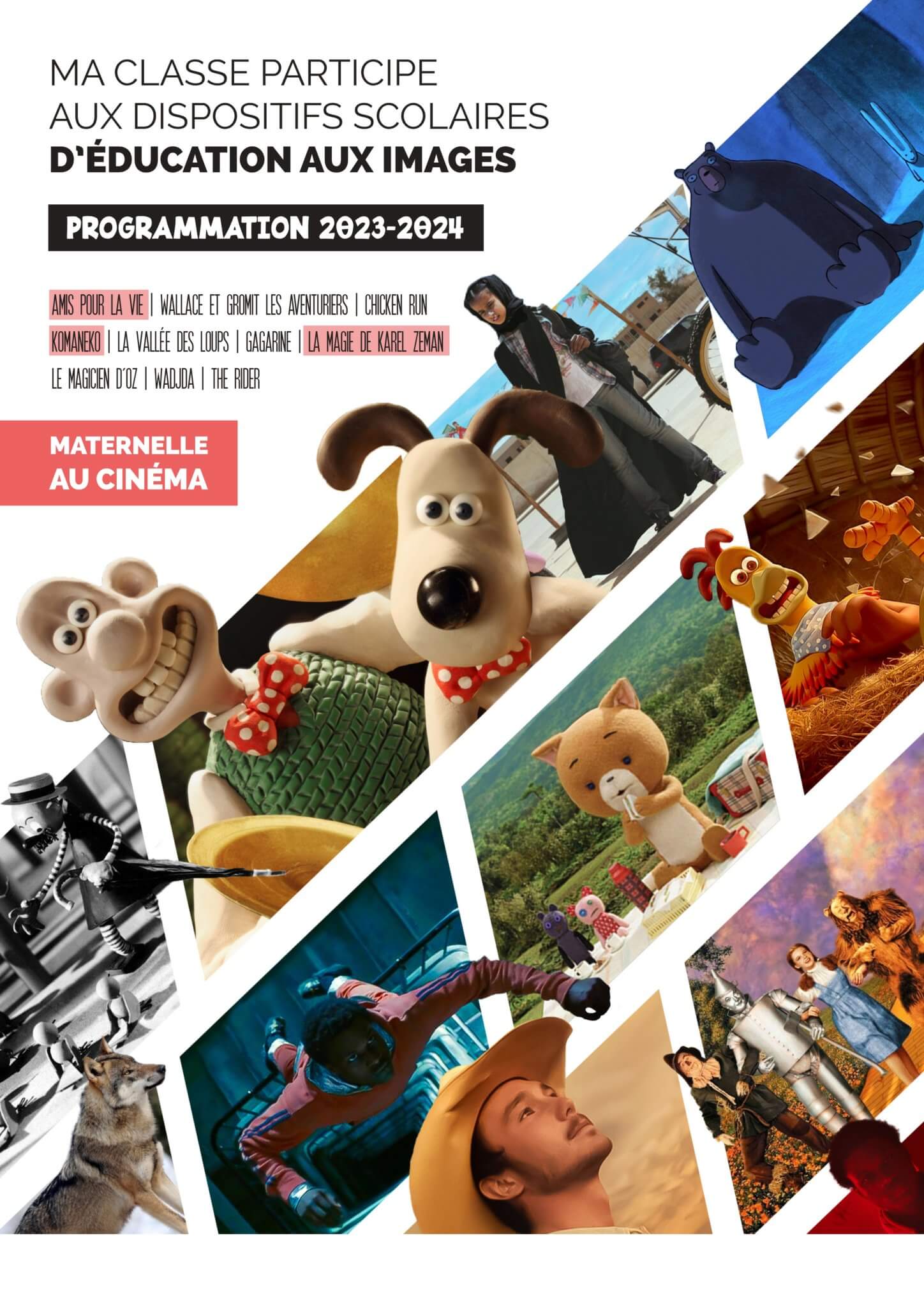 Dispositifs scolaires : programmation 2023-2024 - Écrans VO