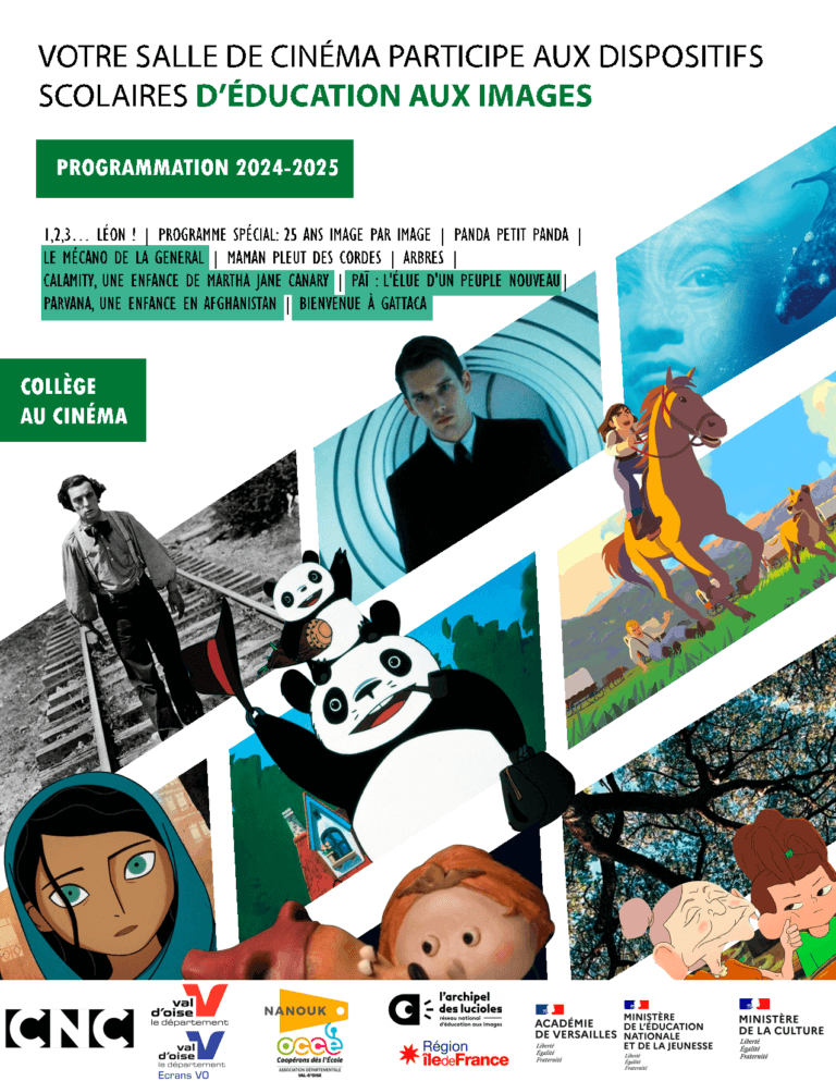 Dispositifs scolaires : Programmation 24-25 - Écrans VO