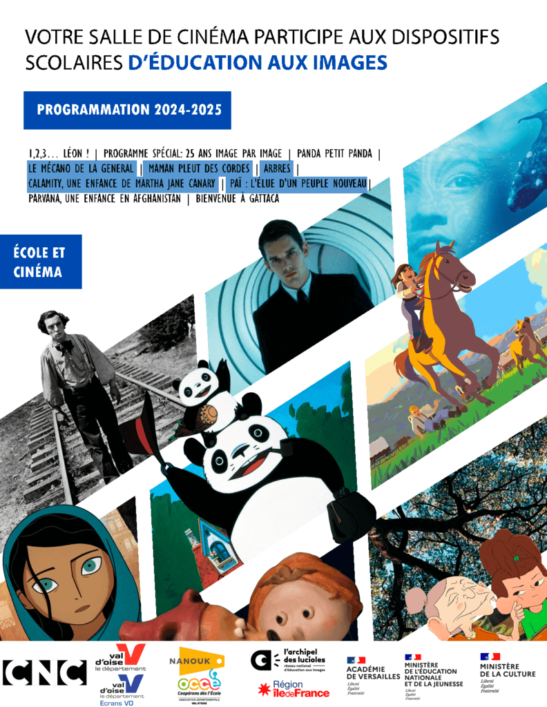 Dispositifs scolaires : Programmation 24-25 - Écrans VO